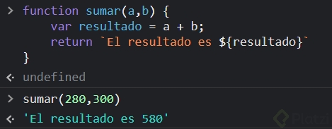 Qué son las funciones en JavaScript - Platzi